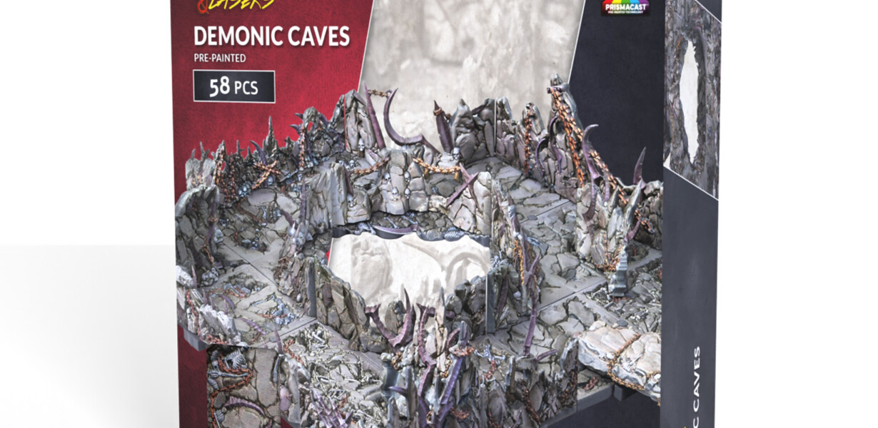 Archon Studio - Demonic Caves PrismaCast™ Pre-Painted Terrain